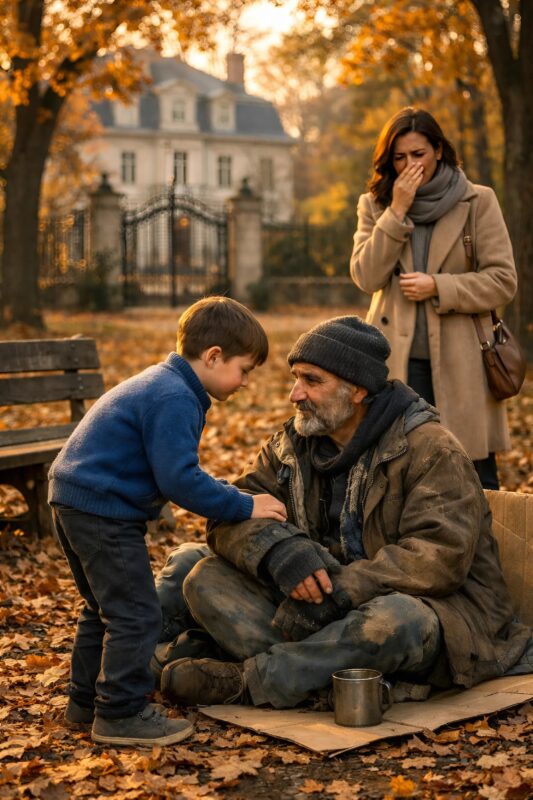 The millionaire’s son hadn’t spoken for years… until the day a beggar ...